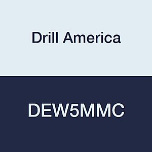 Drill America DEW5MMC Keyway Broach with Shim C, 5.00 mm