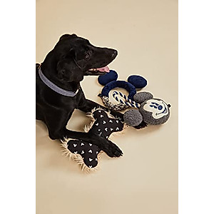 Harry Barker Disney Mickey Mouse Fun Rope and Bone Toys, Black (04-3375-27)