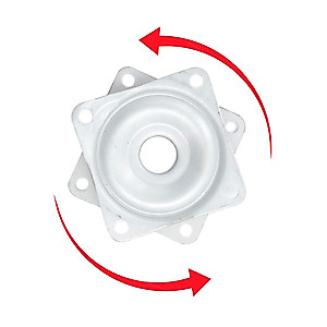 Modell 8 Pack 2-inchSquare Lazy Susan Turntable Bearing, 5/16-inch Thick 44-Lb Capacity