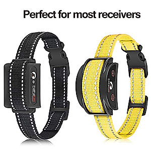 Paipaitek Collar Replacement Strap Compatible with Petsafe, Patpet, Garmin, Dogtra, Petrainer, Dog Care, Sportdog Field Trainer, Trainpro Dog Training Collar Receiver