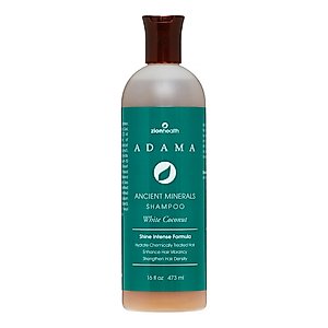 Zion Health Adama Minerals Shampoo, White Coconut, 16 Fluid Ounce