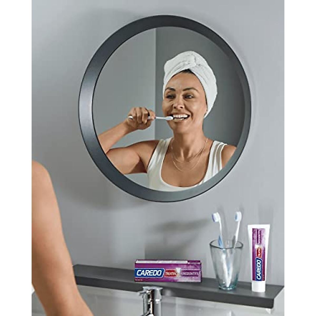 CAREDO Healing Periodontitis Treatment At Home Toothpaste, Periodontal Disease Treatment 3.52oz 2 Tubes, Gingivitis Treatment for Gum Disease, Fluoride Free Toothpaste for Bleeding Gums and LooseTeeth