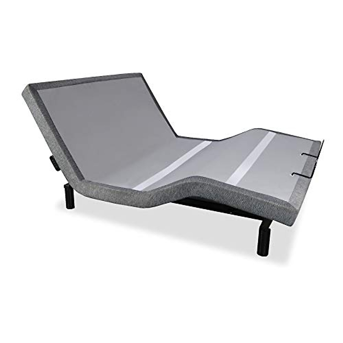iDealBed iEscape Adjustable Bed Base, Wall Hugger, Wireless Massage, Zero-Gravity, Anti-Snore, Night Light, Memory, Next Gen USB Ports, Queen, Grey
