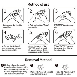 Temporary Tattoos for Kids, Thanksgiving Day Tattoos 133PCS Waterproof Body Stickers, Cute Cartoon Arm Face Fake Tattoo, Holiday Party Favor Supplies Decorations Kits for Women Adults