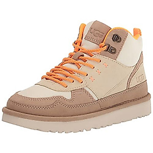 UGG Women's Highland HI Heritage Sneaker, Sand, 6