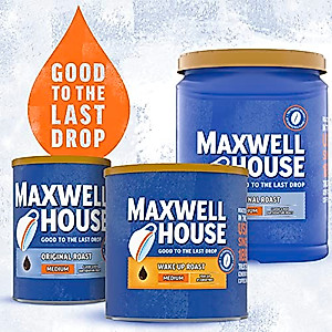 Maxwell House Wake Up Roast Medium Roast Ground Coffee (30.65 oz Canister)