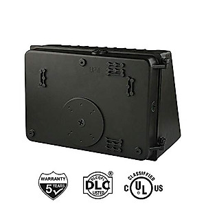 OSTEK 100 Watt LED Wall Pack Light with Full Cut-Off 14000LM 5000K - Replaces 400 watt Metal halide/HPS, Outdoor Area Full Cutoff Wall Pack led Light Fixture IP65, UL, DLC