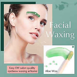 2.5lb+1lb Aloe Hard Wax Beads For Hair Removal At Home For Sensitive Skin Face Leg Eyebrow