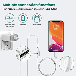 MeloAudio 3.3FT TPE Extension Cord Cable Charging Sync Video & Audio Compatible with iOS Devices (Phone/Pad/Pod), Male to Female Dock Cable Extender Connector Case Adapter