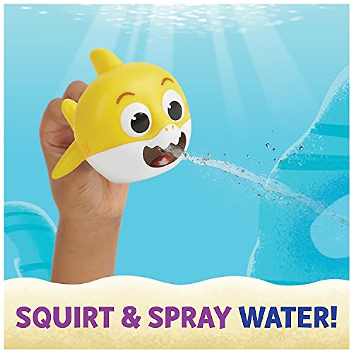 Baby Shark Bath Squirt Toy 4-Pack Big Show!