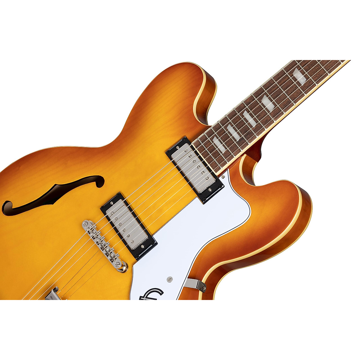 Epiphone Riviera Semi Hollowbody Archtop, Royal Tan