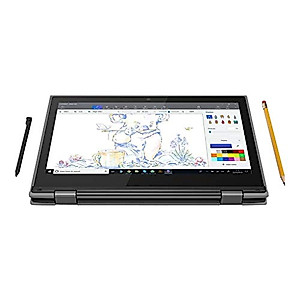 Lenovo 300E 2Nd Gen 11.6 inch Laptop Intel Celeron 1.10 GHz 4 GB 64 GB W10P Touch (Renewed)