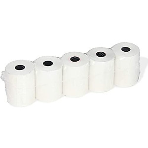 (50) Gorilla Supply 2 1/4 x 85 Thermal Paper Receipt Rolls Clover Mini Verifone VX510 VX570 FD50 T4220, 2.25 x 85 ft, POS/Cash Register Paper, BPA Free, 50 Rolls