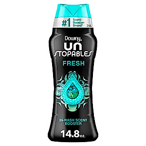 Downy Unstopables Laundry Scent Booster Beads for Washer, FRESH, 14.8 oz