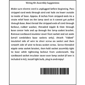 Creative Hobbies® ML2-B6 Small Christmas Tree Wiring Kit, Great for Lighting Small Objects