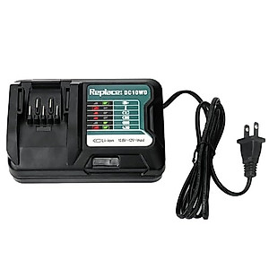 Flimikun Charger Replace for Makitas 10.8V 12V DC10WD BL1016 BL1021B BL1041B FD05 US Plug