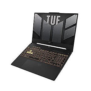 ASUS TUF Gaming F15 (2022) Gaming Laptop, 15.6” 300Hz FHD Display, Intel Core i7-12700H, GeForce RTX 3060, 16GB DDR5, 1TB PCIe SSD, Thunderbolt 4, Wi-Fi 6, Windows 11 Home, Mecha Gray, FX507ZM-ES74