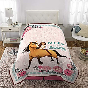 Franco Kids Bedding Comforter, Twin, Spirit Riding Free