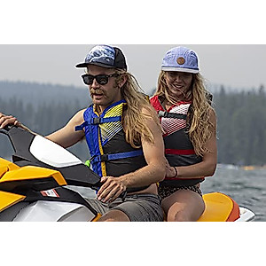 Stohlquist Fit Adult PFD Life Vest, Black & Grey [4-Pack]