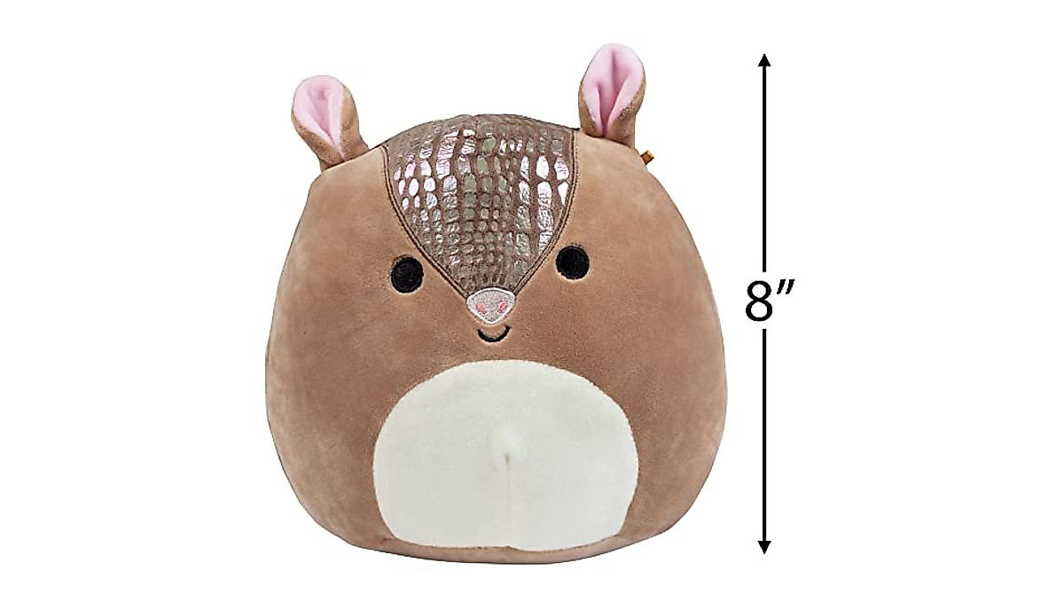 Squishmallows 8" Thompson Armadillo - Cute Plush Toy