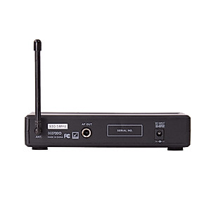Gemini UHF-01M F1 Handheld Wireless Microphone System - Channel 1 - Professional Karaoke, DJ, and Podcast Mic