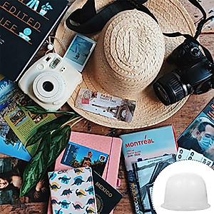 GALPADA 8Pcs travel hat holder Plastic Hat Stand Rack Tabletop Cap Holder Beanie Storage Hat Hanger Holder Hat Cap Rack Wig Holder for Home hat head stand Travel cap showing stand