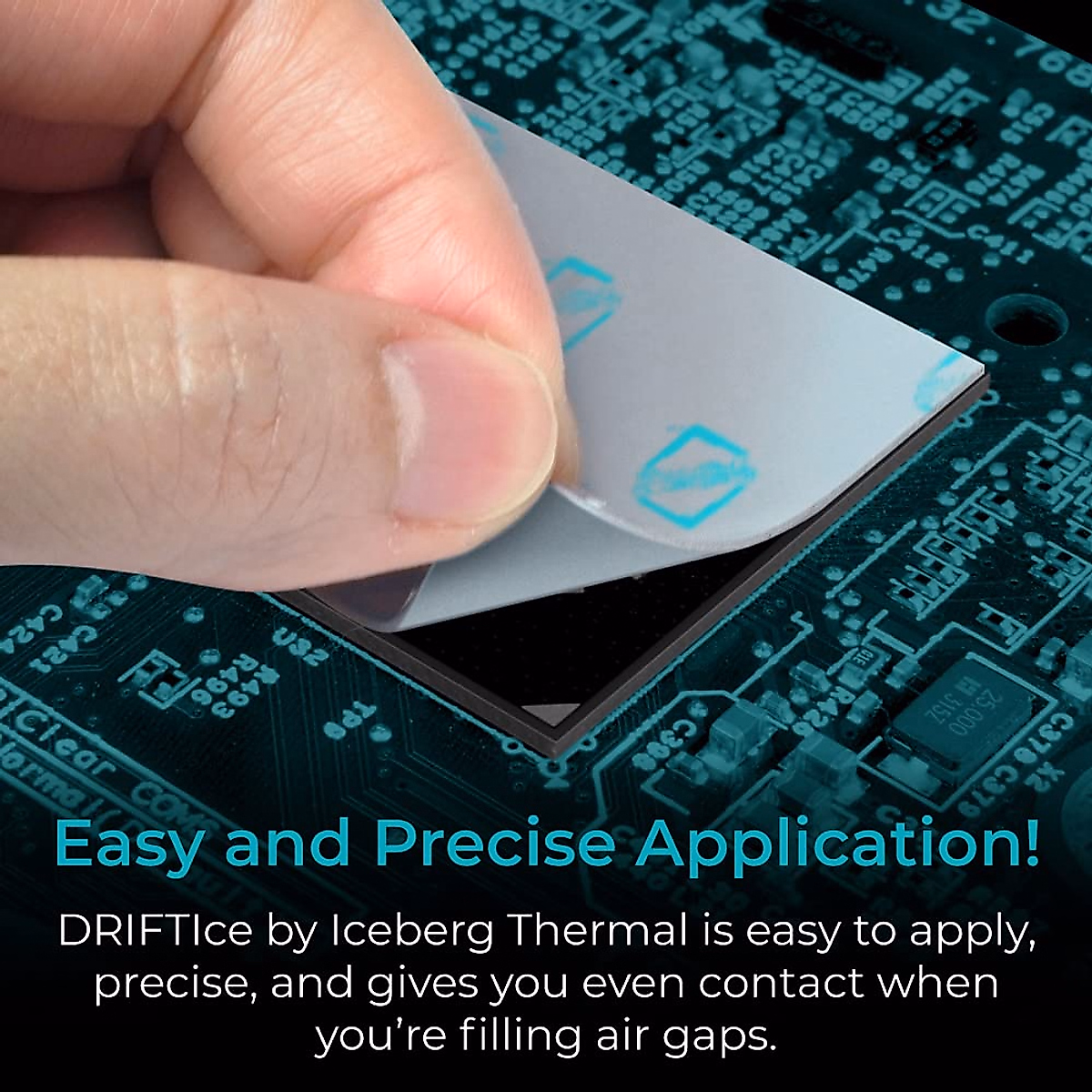 Iceberg Thermal DRIFTIce Thermal Pad 80mm x 40mm x 1.0mm (13 W/mK)