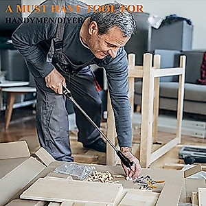 Gifts for Men Dad,Magnetic Pickup Tool with LED Lights,Telescoping Magnet Pick Up Tool-Unique Gadgets Gifts for Boyfriend/Father,Husband,Grandpa,DIY Handyman,Him,Women,12 Batteries,2Pc Set