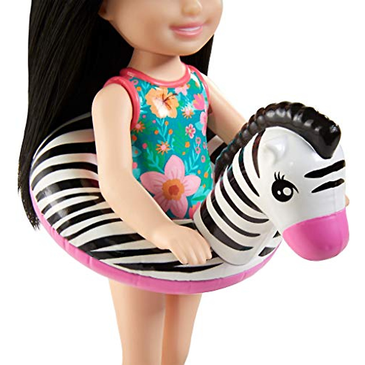 Barbie and Chelsea The Lost Birthday Playset with Chelsea Doll (Brunette, 6-in), Jungle Pet, Floatie and Accessories, Gift for 3 to 7 Year Olds
