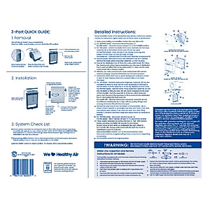 Aprilaire 35 Water Panel Humidifier Filter Replacement for Aprilaire Whole House Humidifier Models 350, 360, 560, 560A, 568, 600, 600A, 600M, 700, 700A, 700M, 760, 760A, 768 (Pack of 2)