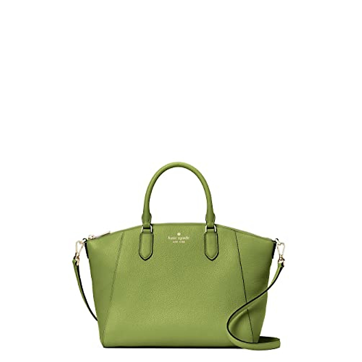 Kate Spade New York Parker Medium Leather Satchel Kelp Forest