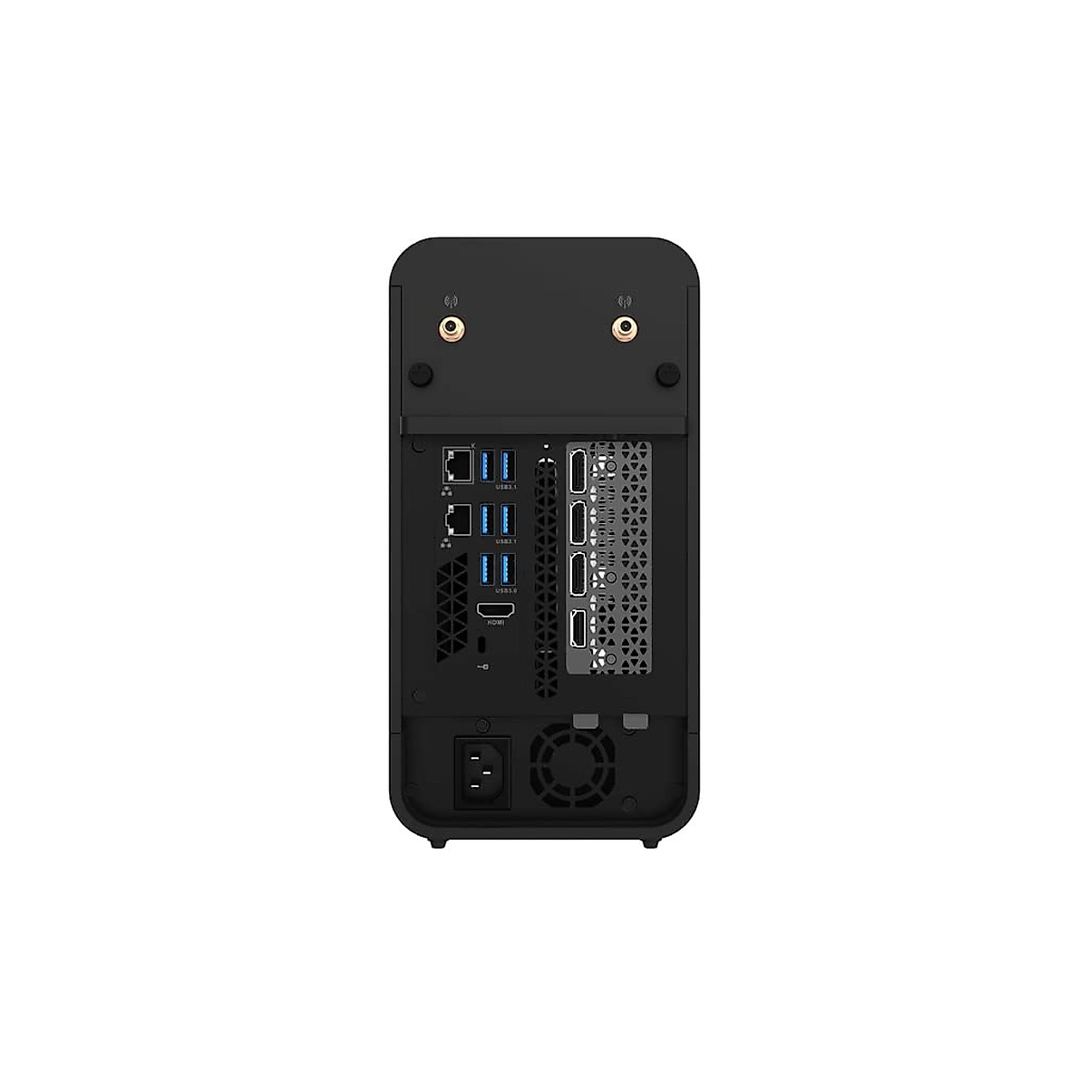 ZOTAC Magnus ONE ECM53060C Gaming & Entertainment Mini Desktop (Intel i5-10400 6-Core, 16GB RAM, 2TB m.2 SATA SSD + 2TB HDD (2.5), RTX 3060, Win 10 Home) with MS 365 Personal, Hub