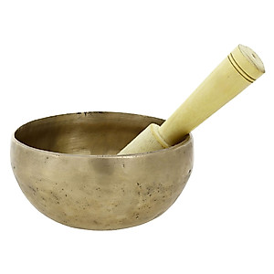 Singing Bowl For Healing Through Vibration Touch Bell Metal Art India