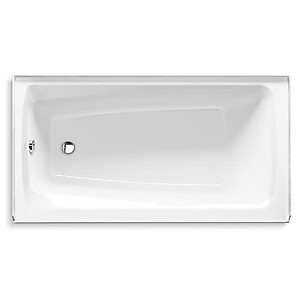 Kohler K-26071-LA-0 Kohler K-26071-LA Irvine 60" x 32" Alcove Bath with Left Hand Drain