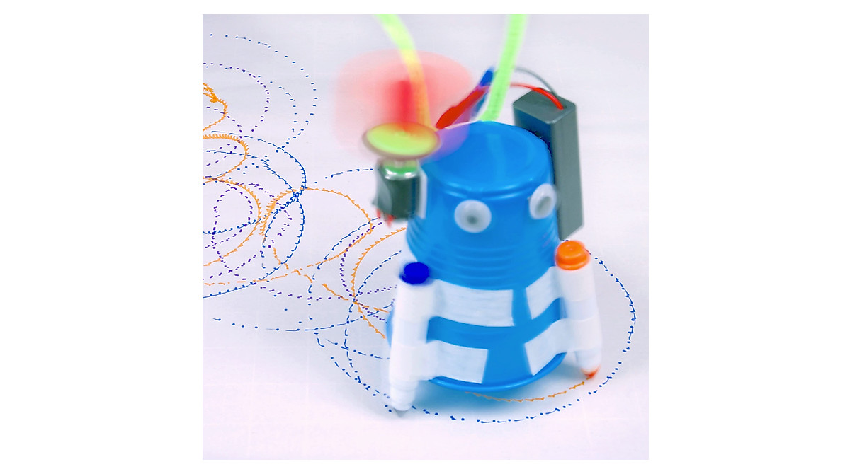 DIY Doodling Scribble Bot Kit - STEM Fun for Kids