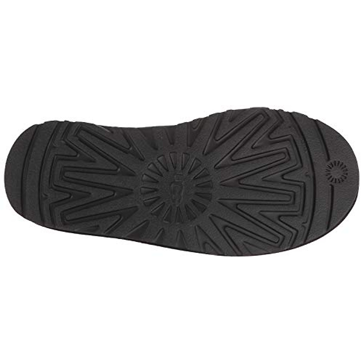 UGG mens Neuman Slipper, Black, 9 US