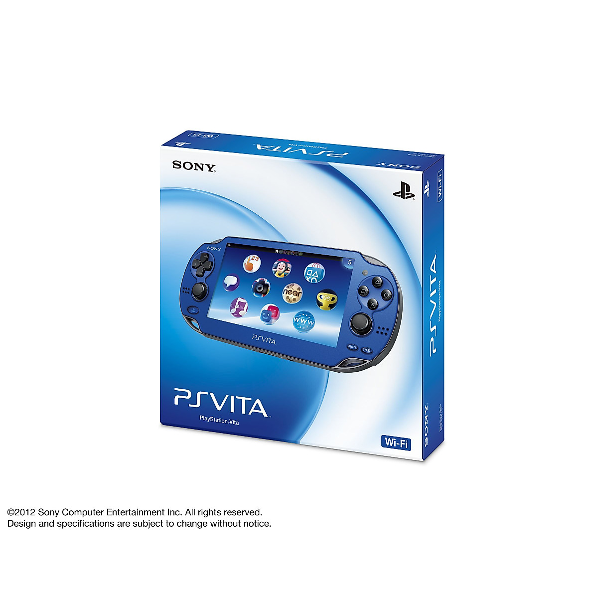 PlayStation Vita, WiFi Sapphire Blue, Japanese Version
