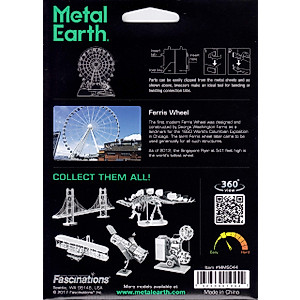 Metal Earth Ferris Wheel 3D Metal Model Kit Fascinations