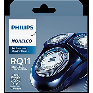 Philips Norelco Shaving Head for Shaver SensoTouch 2D (1100 Series), RQ11/52, Silver, 34