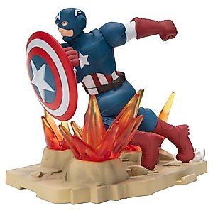 Zoteki Avengers Series 1-4” Captain America Collectible - Inspired by ‘Infinity’ - Collect Them All: Fan Favorite Characters Iron Man, Thor, Hulk, Captain Marvel, Thanos, Mystery Chase Variant