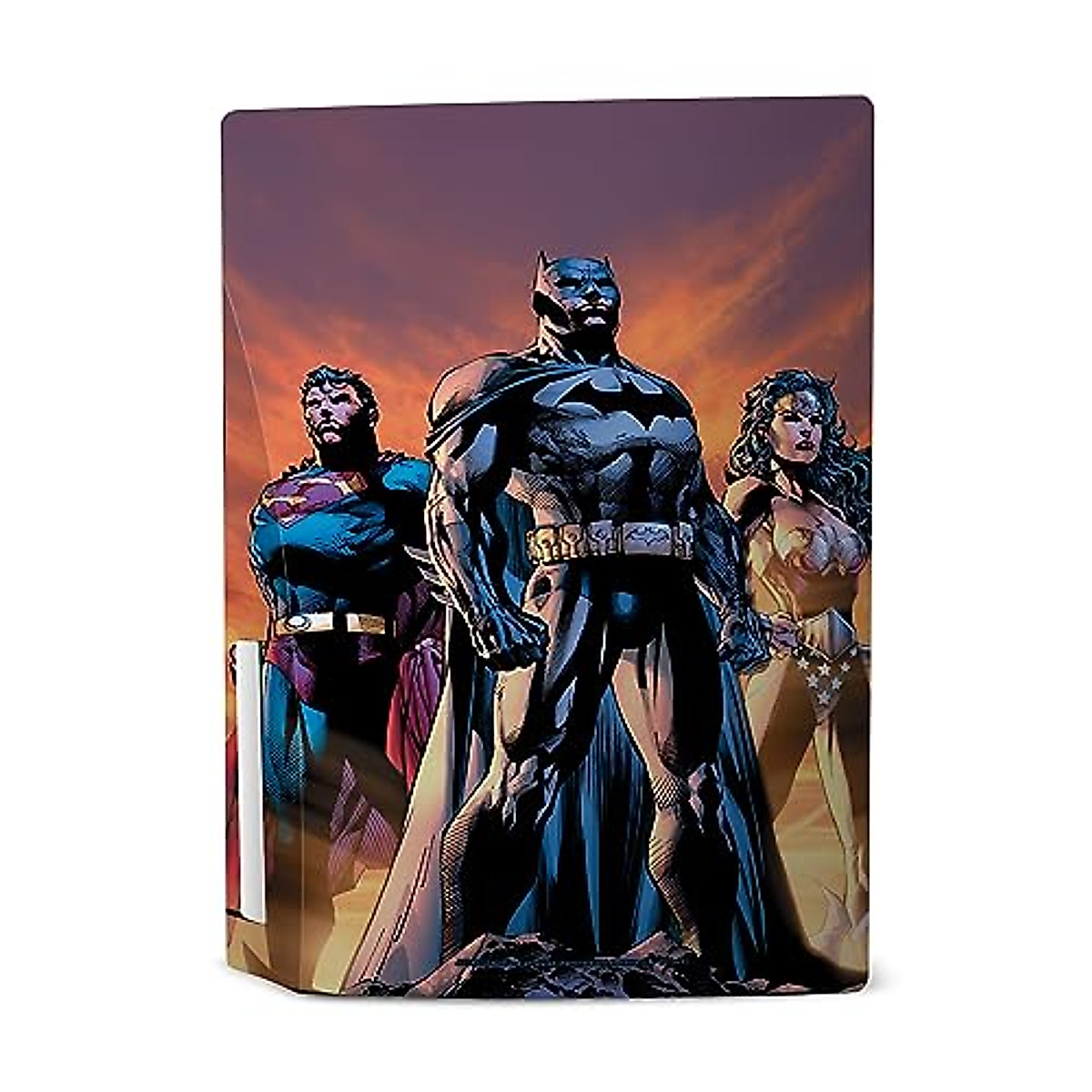 Head Case Designs Officially Licensed Justice League DC Comics Icons Trinity Comic Book Covers Vinyl Faceplate Sticker Gaming Skin Decal Cover Compatible with PS5 Disc Console & DualSense