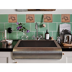 Copper Farmhouse Kitchen Sink Boston Design