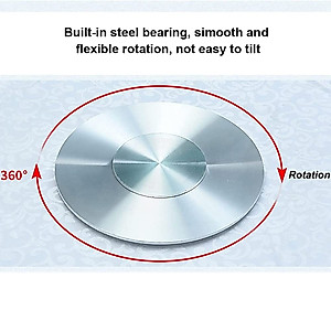 Tempered Glass Rotating Tray Tempered Glass Round Turntable Rotating Serving Tray Tempered Glass Lazy Susan for Dining Table Rotating Tray Glass Serving Plate (Size : 90cm/35inch)