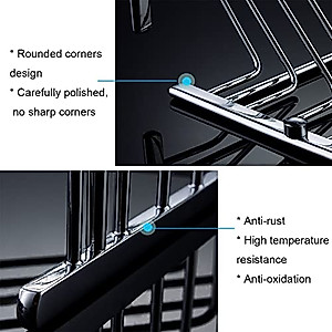 ThinkTop Corner shower Caddy, Bathroom Triangle Dual Layer shower shelves Wall Mount Large Capacity Save Space Rustproof Solid Brass Chrome Finished