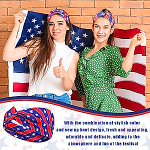 XunYee 28 Pcs Christmas Holiday Headbands for Women Christmas Hair Accessories Xmas Stretchy Nurses Headbands Bulk Nursing Head Band Thanksgiving Fall Non Slip Head Wrap Knot hair bands