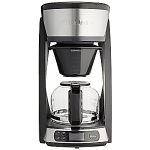 BUNN Heat N Brew Programmable Coffee Maker, 10 cup, Stainless Steel