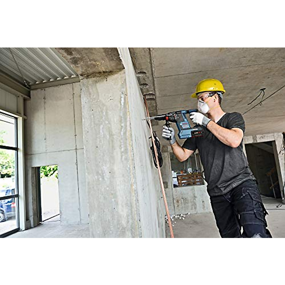 Bosch GBH18V-26 Bare-Tool 18V Lithium-Ion Brushless 1" SDS-plus Bulldog Rotary Hammer