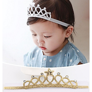 DANMY Baby Girl Super Elastic Headband Toddler Hair Band Soft Headwrap Crown Children Hair Accessories