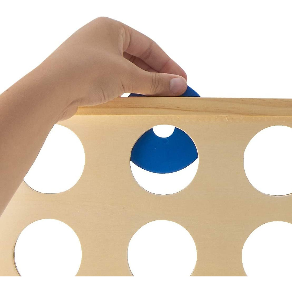 Prextex Giant 4 in A Row Connect Game with Travel Bag - Back Yard Games for Family and Friends - Includes Extra Large 42 Discs - Ideal for Team Building, Camping, Parties - Fun for All Ages, 24x27 in