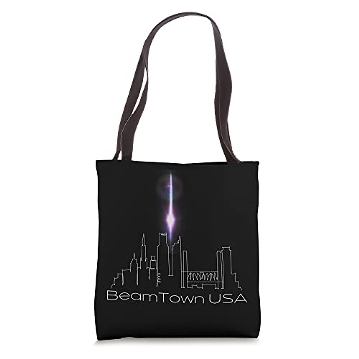 BeamTown USA, Sacramento Basketball Tote Bag